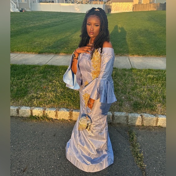 Hijabs | Custom West African Bazin Dress Eidwest African Weddingscelebration | Poshmark